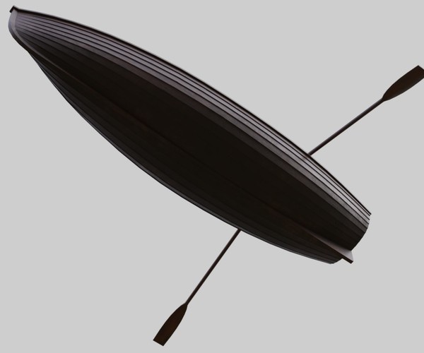 ArtStation - Rowboat 1D | Game Assets