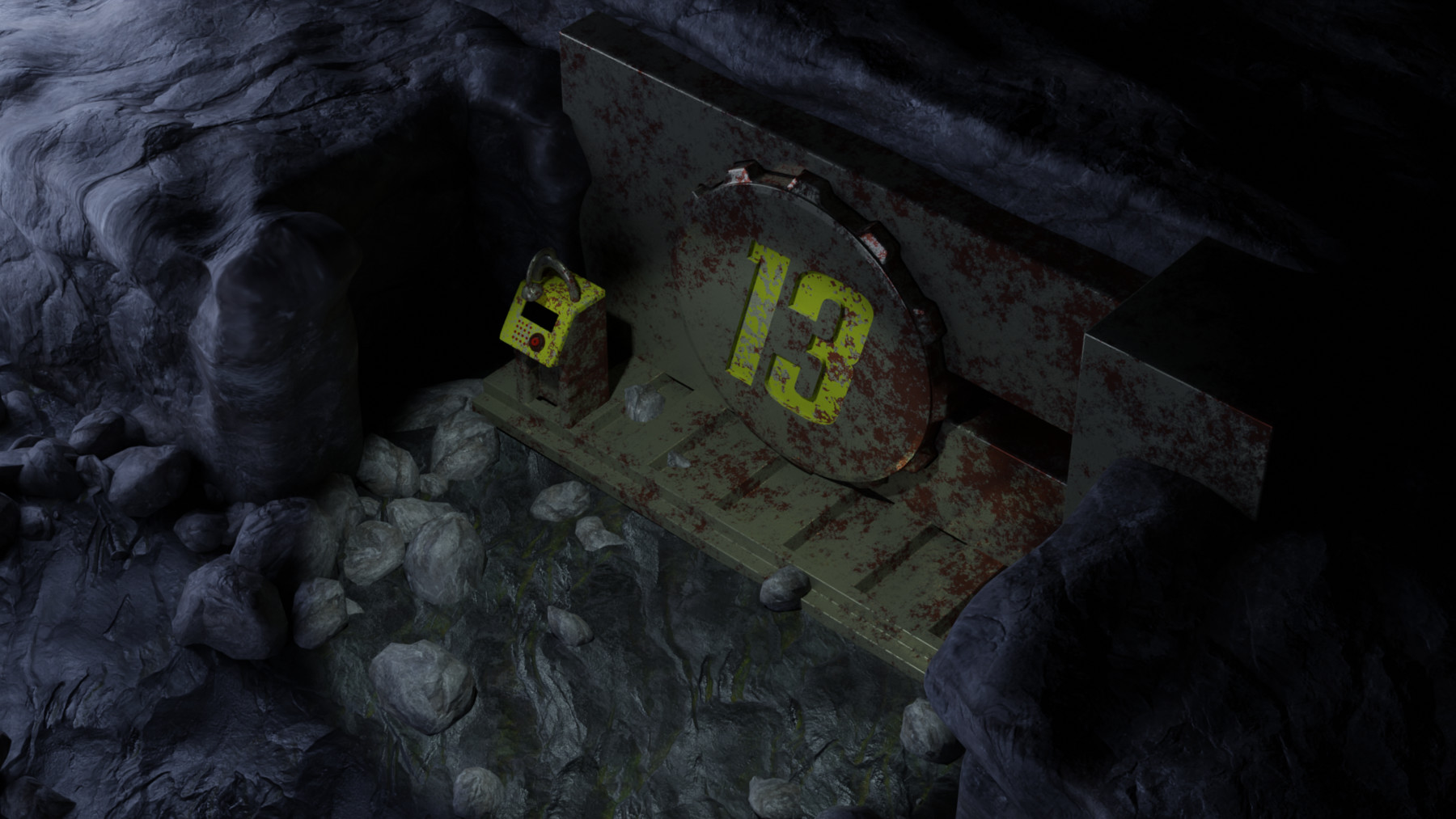 ArtStation - Vault 13 Scene File | Resources