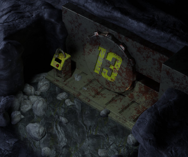 ArtStation - Vault 13 Scene File | Resources
