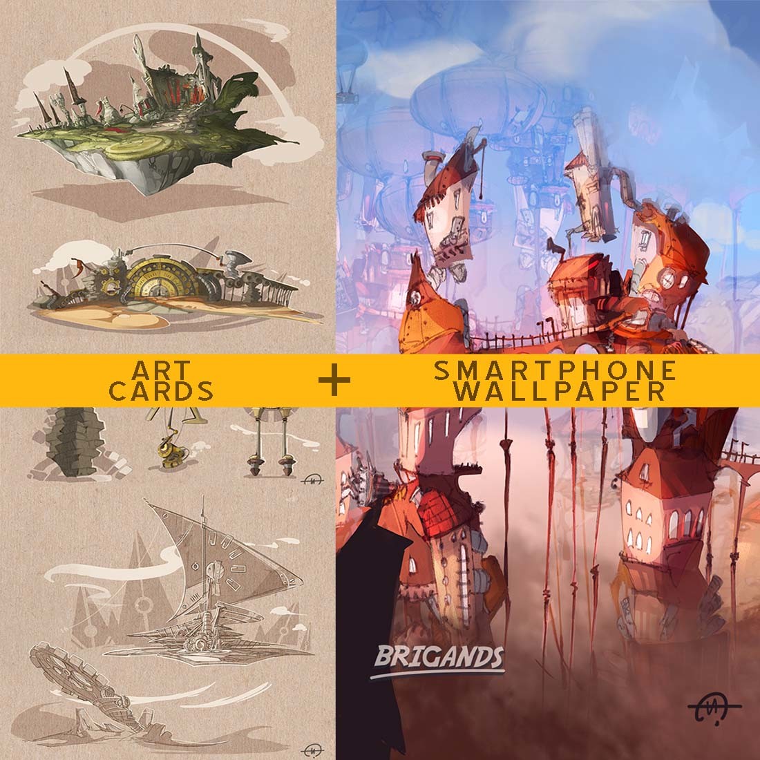 ArtStation - Brigands Art Book & Game Bundle | Books & Comics