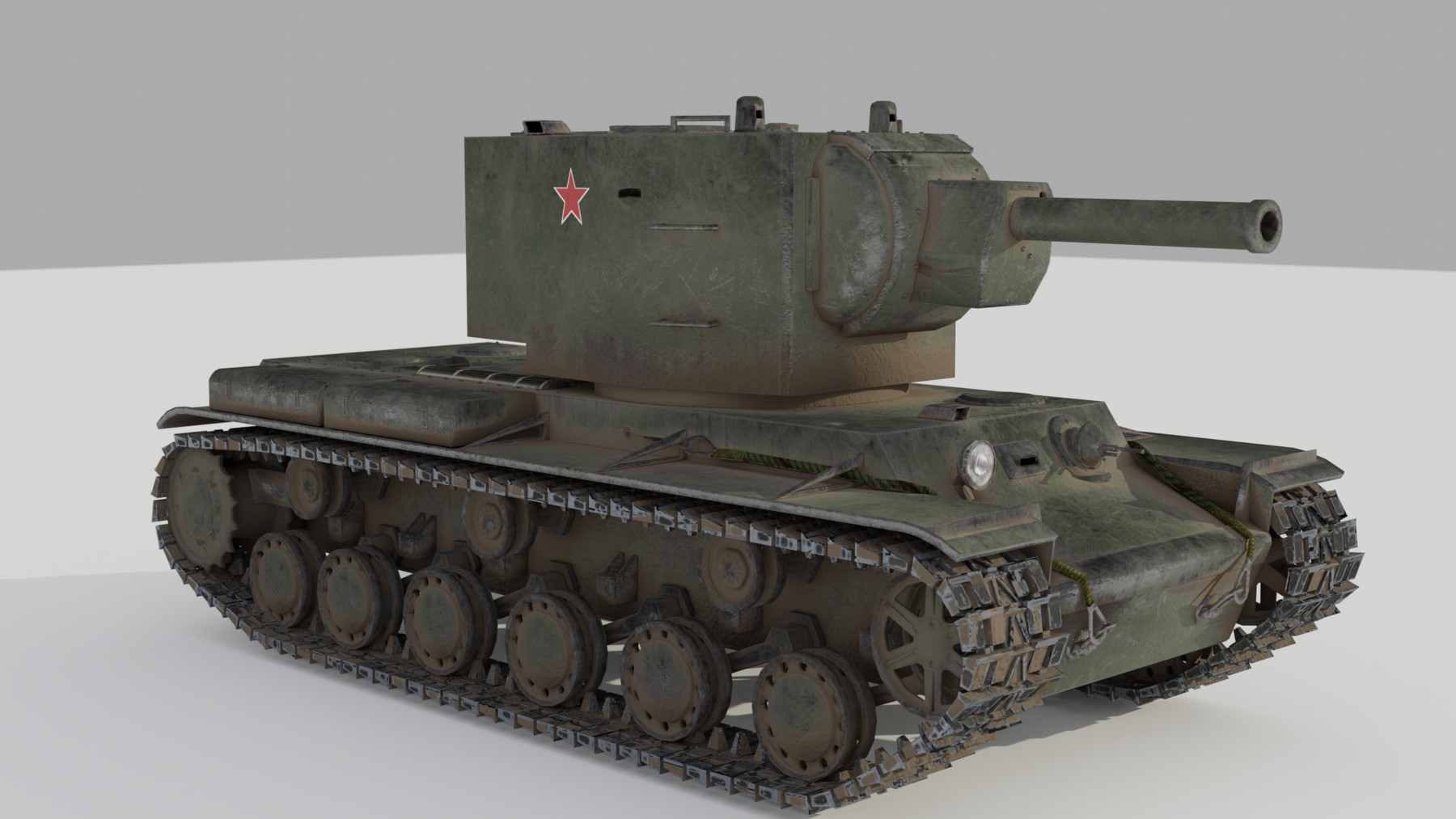 ArtStation - KV 2 Soviet Heavy Tank | Resources