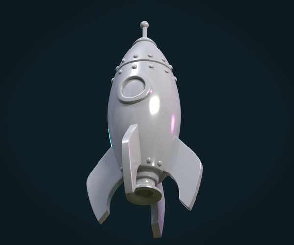 ArtStation - Cartoon Rocket | Game Assets