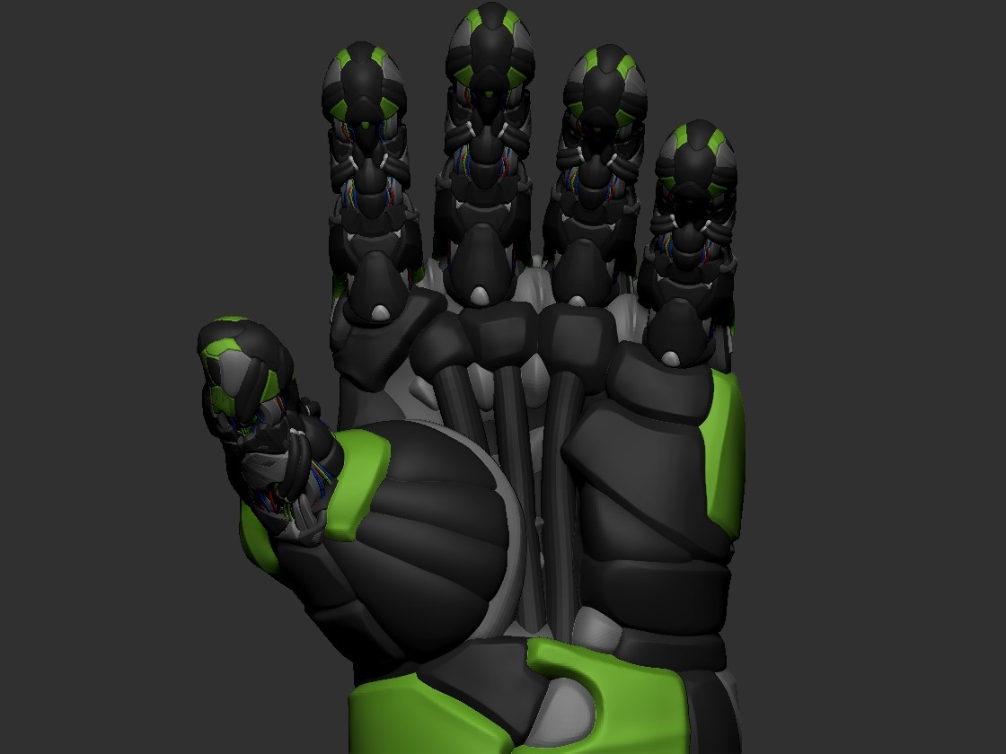 ArtStation - Hand mech | Resources