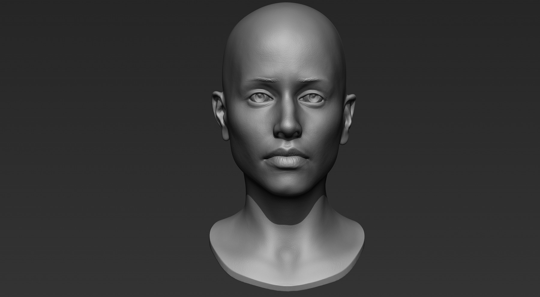 ArtStation - 3d Printable Female Head 7 | Resources