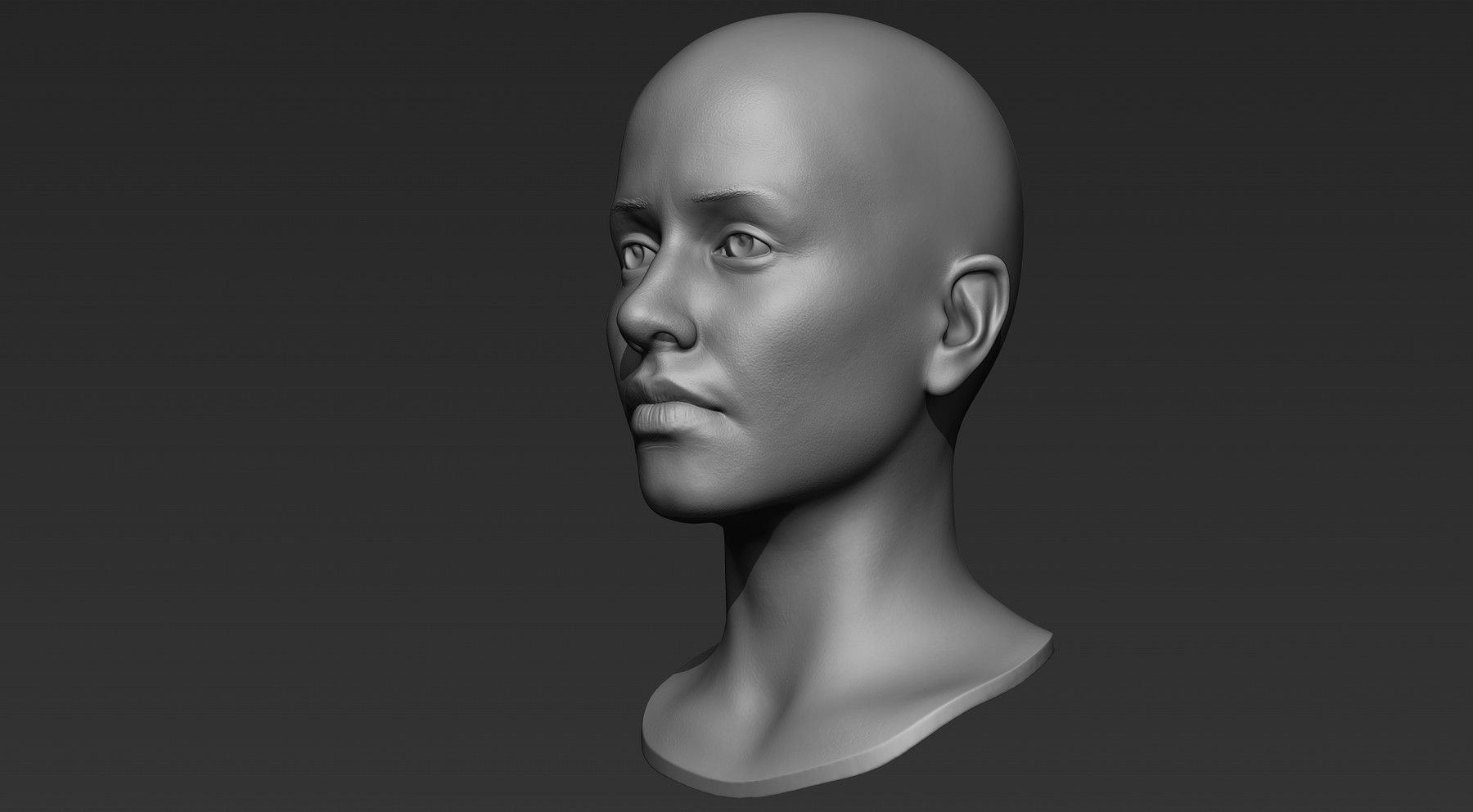 ArtStation - 3d Printable Female Head 7 | Resources