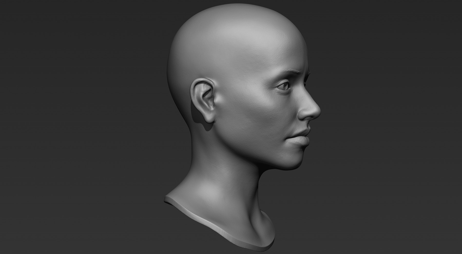 ArtStation - 3d Printable Female Head 7 | Resources