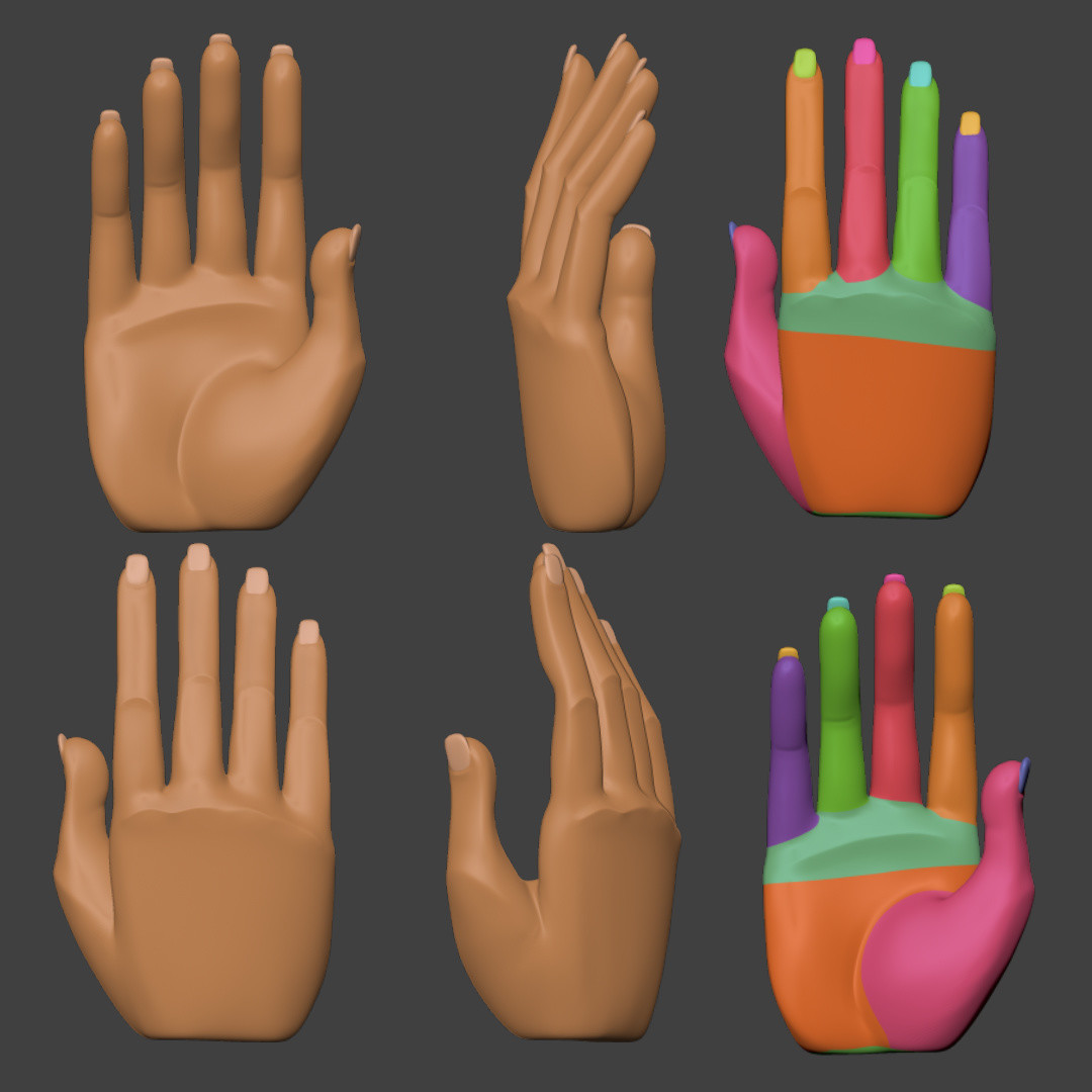 Stylized Cartoon Hand Model, 40% OFF | www.pinnaxis.com