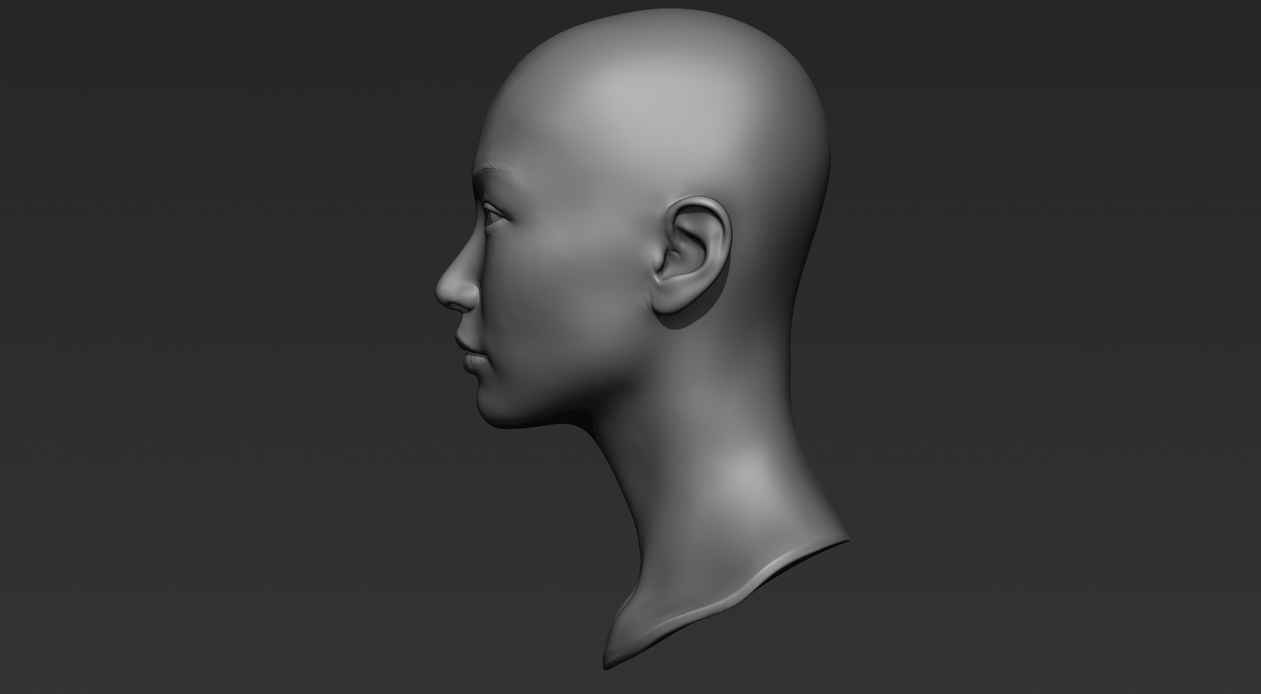 ArtStation - 3d Printable Female Head 8 | Resources