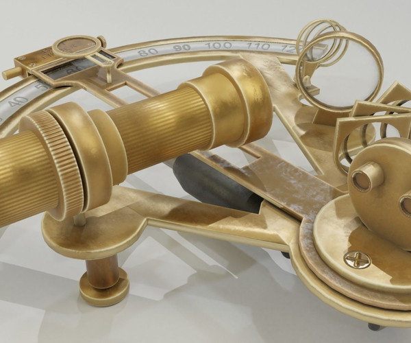 ArtStation - Sextant 3D Model | Game Assets
