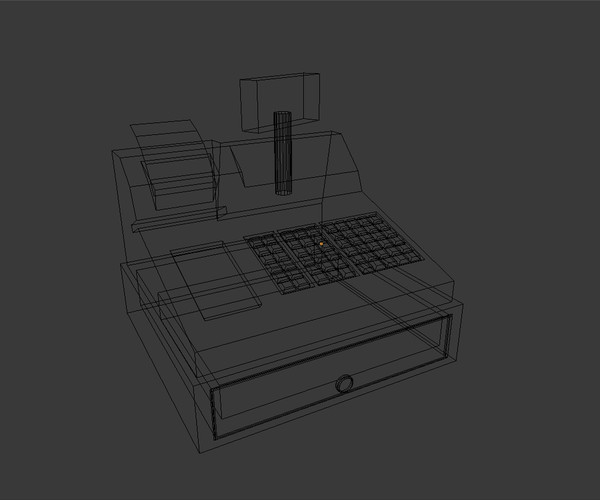 ArtStation - Cash Register | Game Assets
