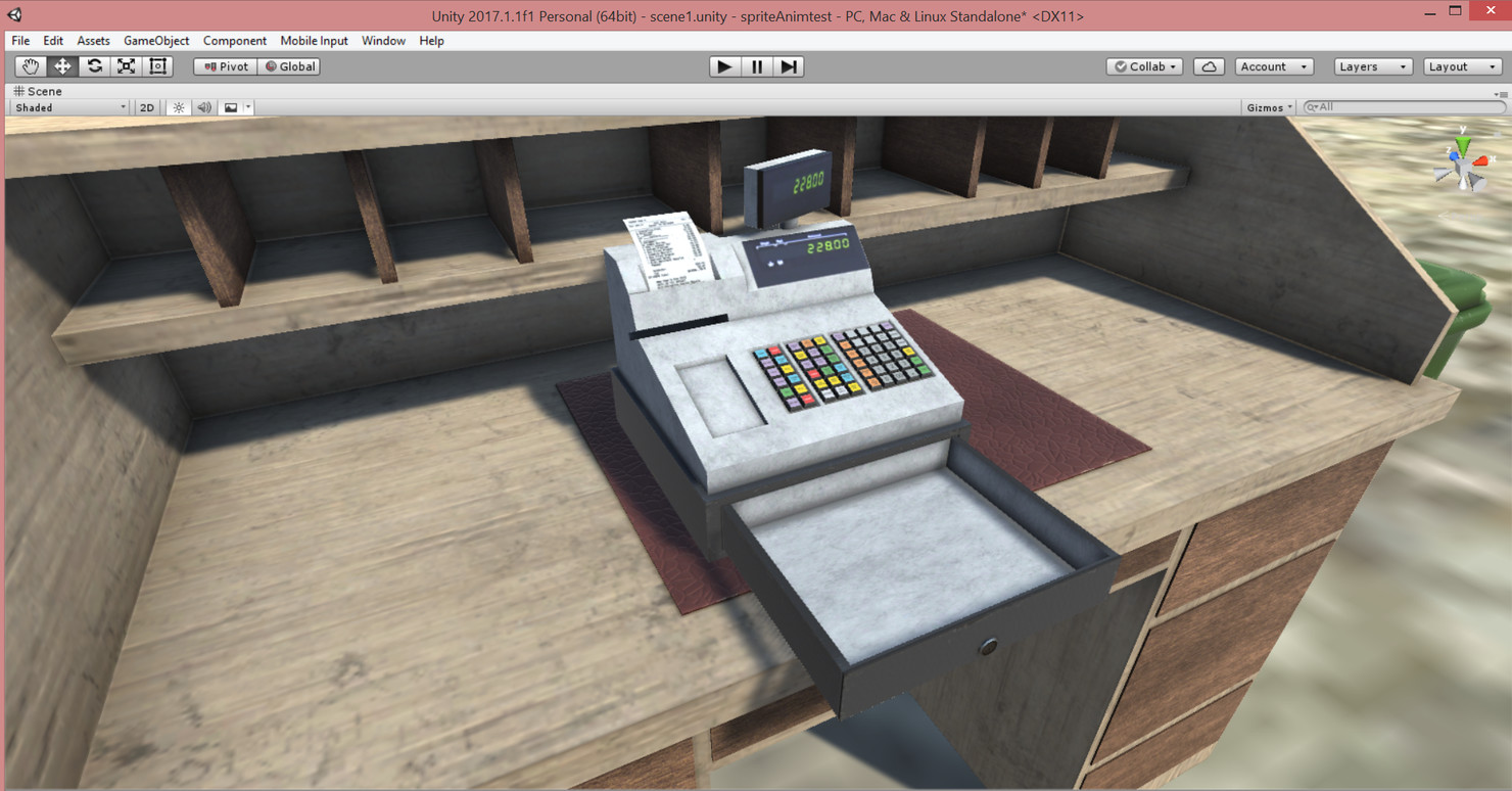 ArtStation - Cash Register | Game Assets