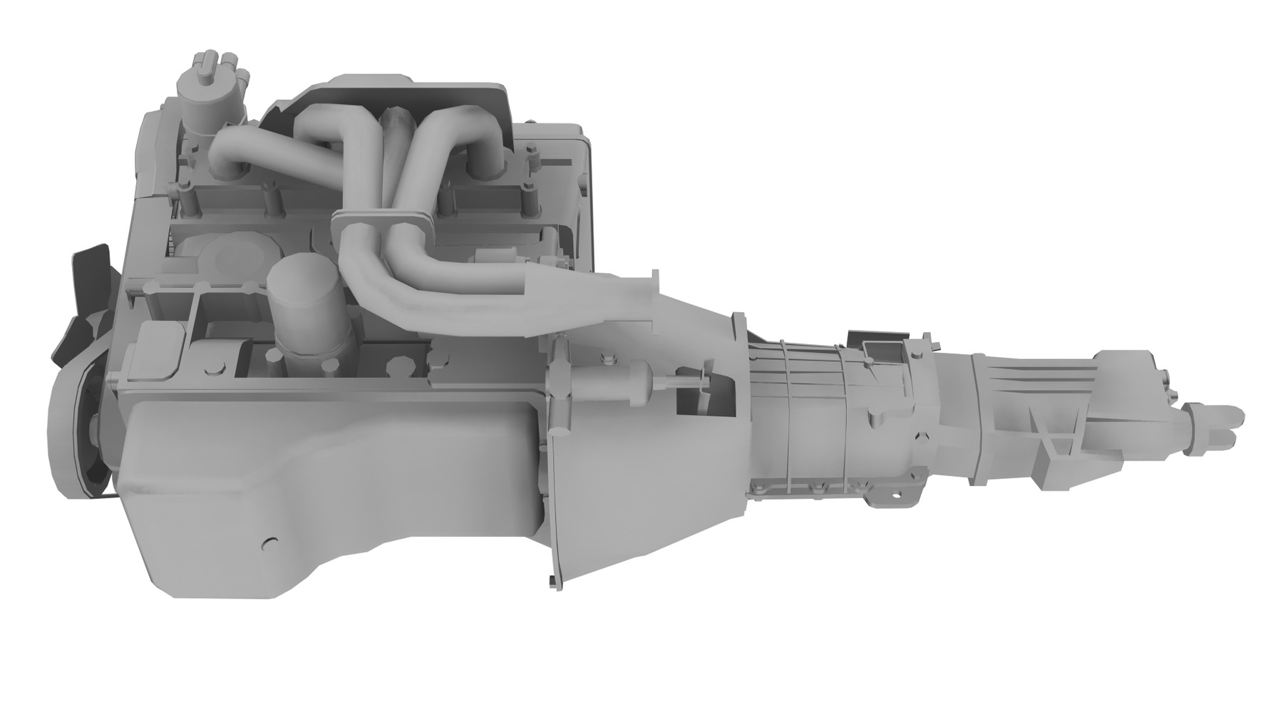 ArtStation - Toyota 4A-GE 1.6L Redtop engine model | Resources