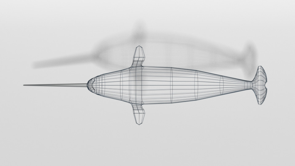 ArtStation - Low Poly Cartoon Narwhal | Resources