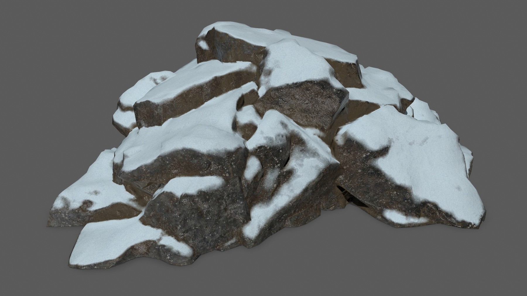 ArtStation - snow rocks | Game Assets
