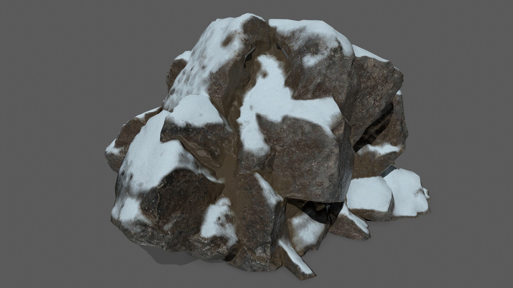 ArtStation - snow rocks | Game Assets