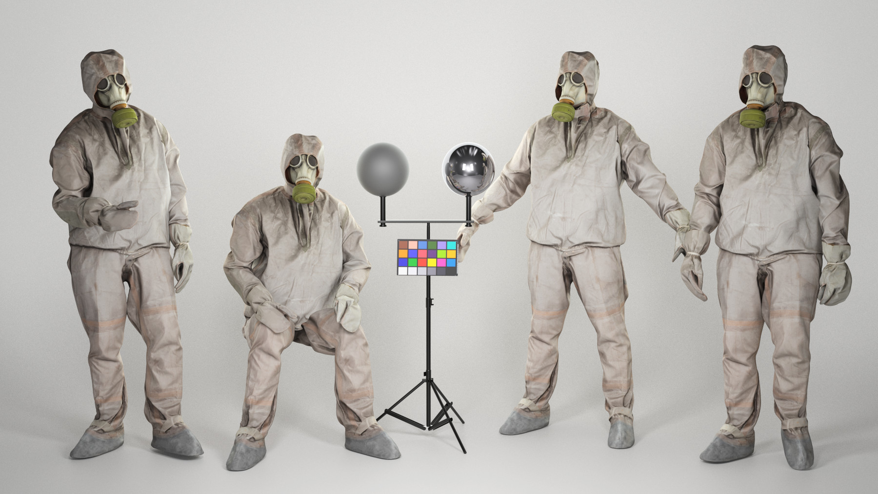 ArtStation - Animated Soviet Liquidator of nuclear accident of ...