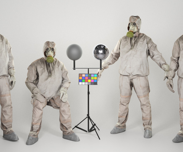 ArtStation - Animated Soviet Liquidator of nuclear accident of ...