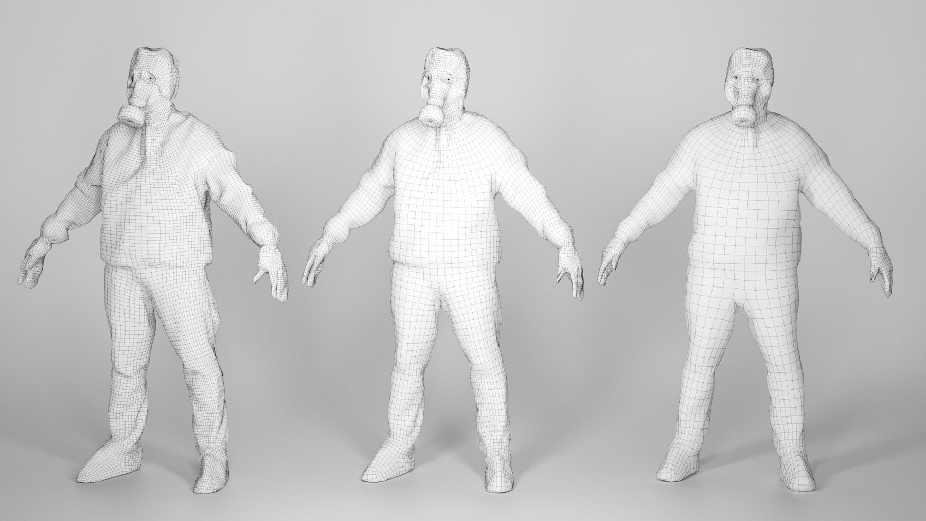 ArtStation - Animated Soviet Liquidator of nuclear accident of ...