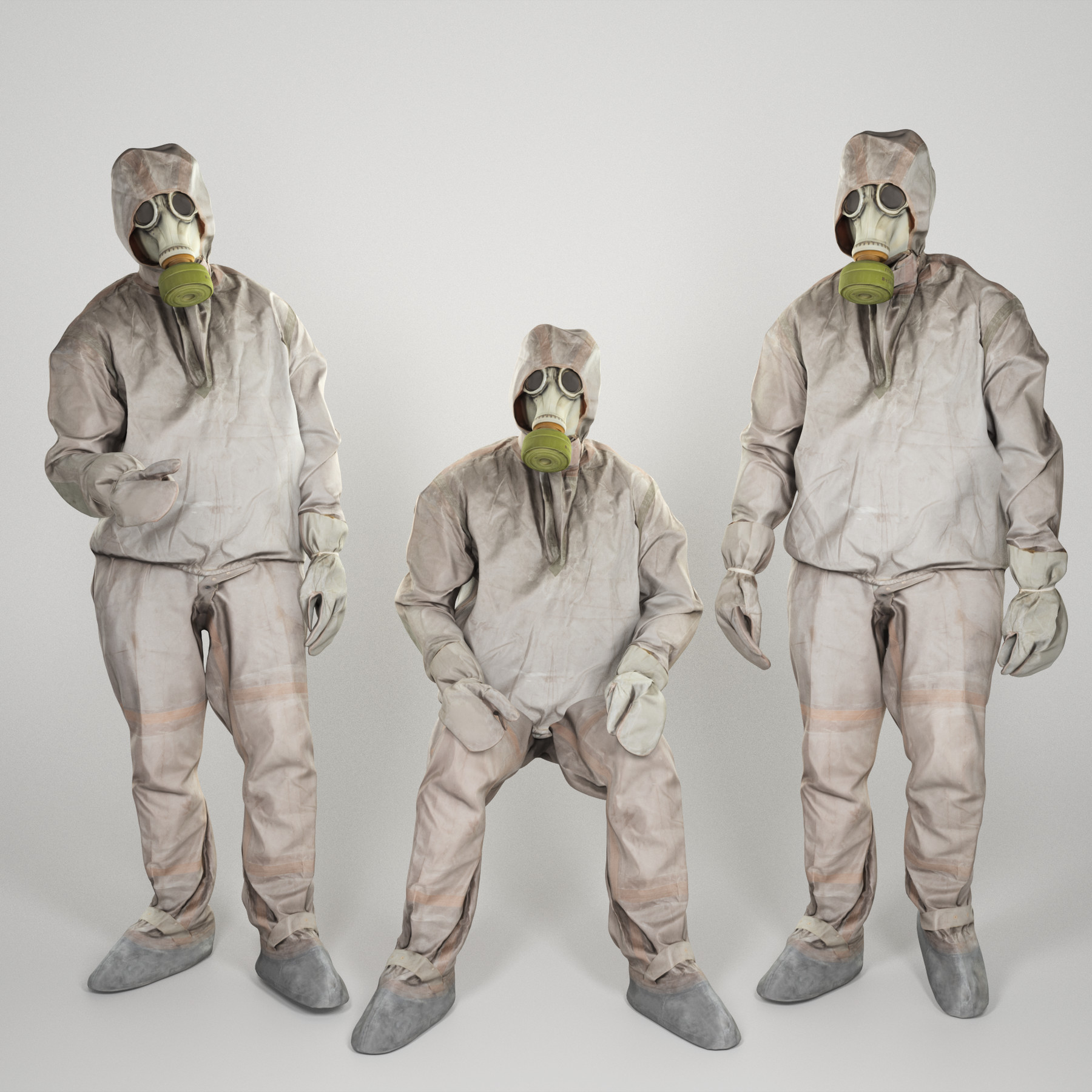 ArtStation - Animated Soviet Liquidator of nuclear accident of ...