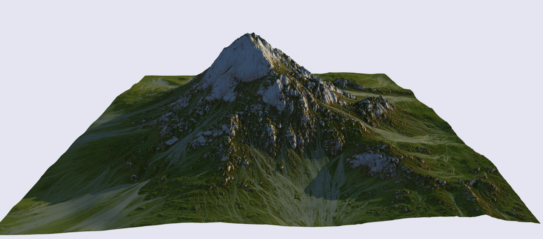 ArtStation - Grass mountain - World Machine | Resources