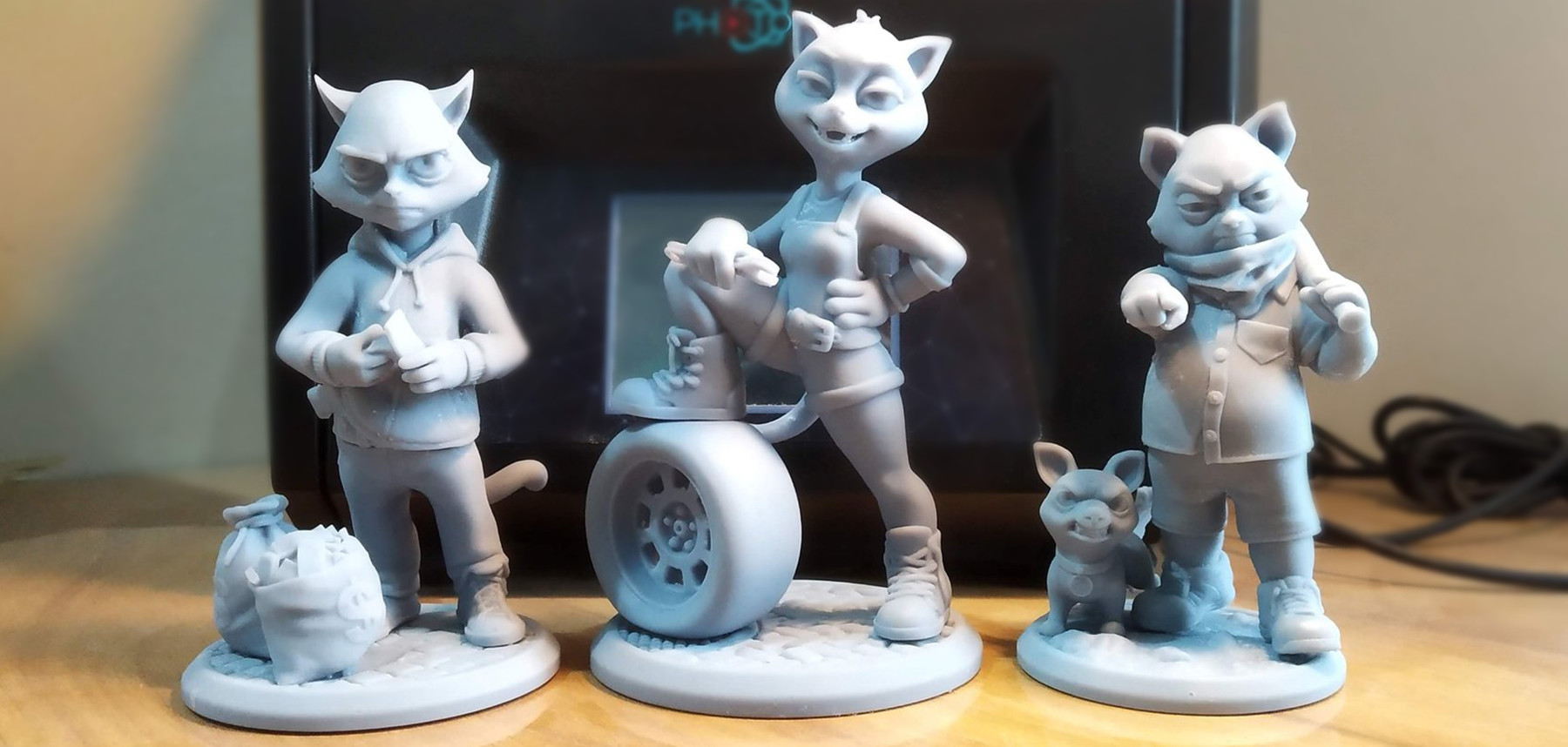 ArtStation - The Gang STL [3D PRINT READY] | Resources