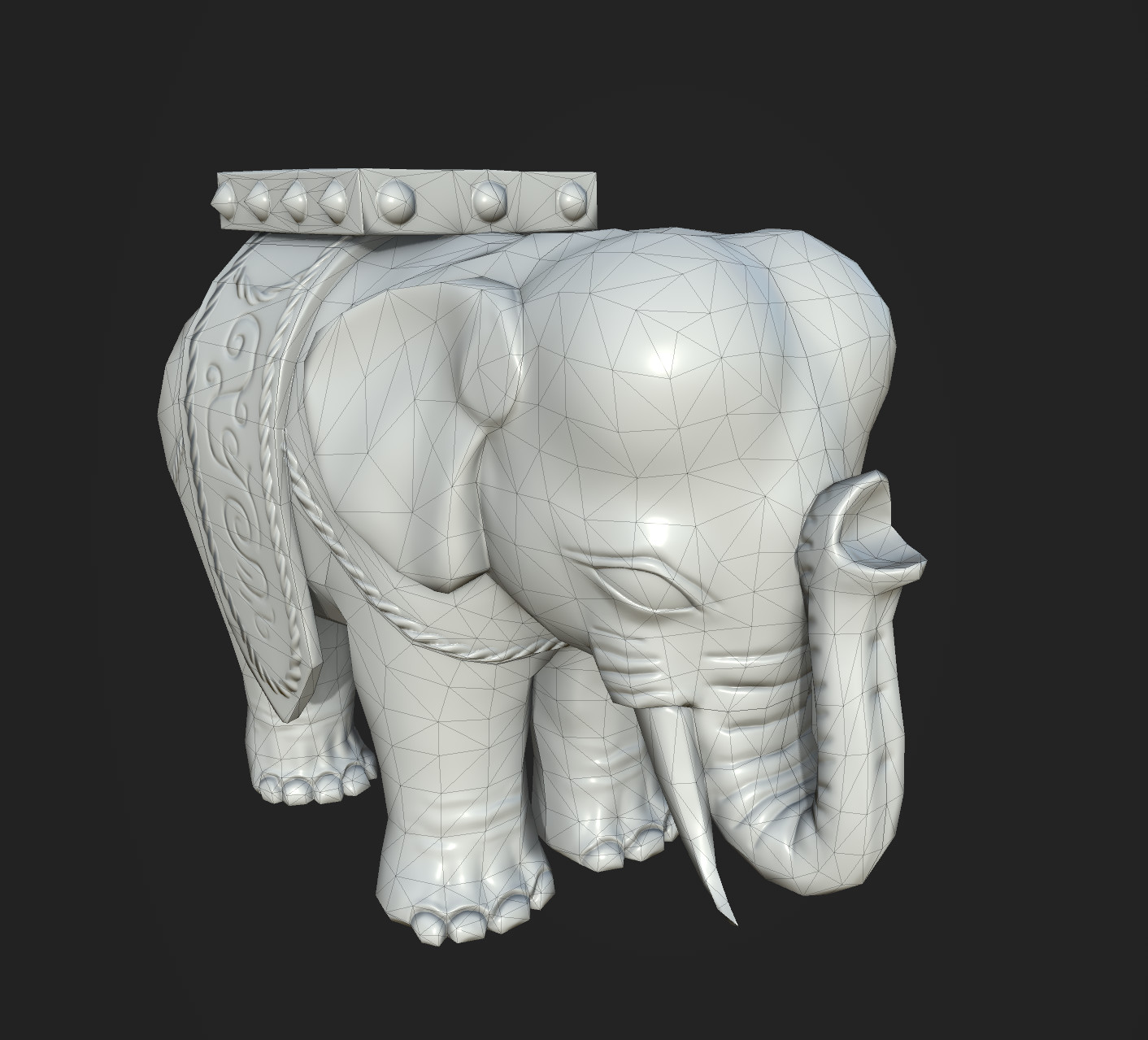 ArtStation - India Elephant | Game Assets