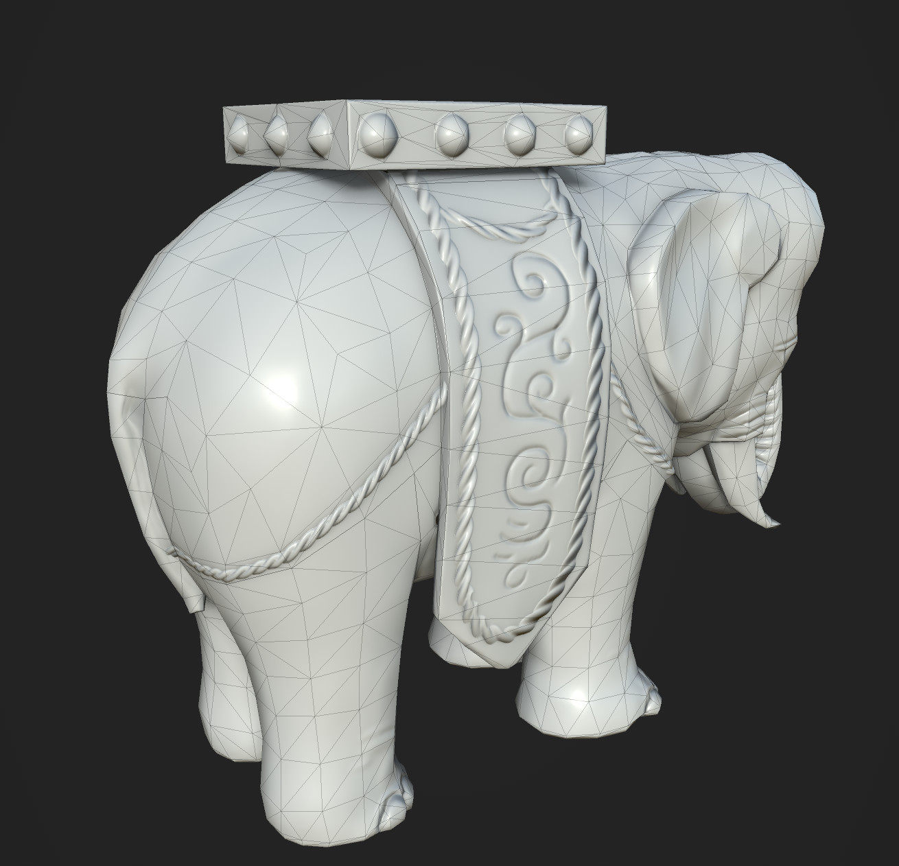 ArtStation - India Elephant | Game Assets