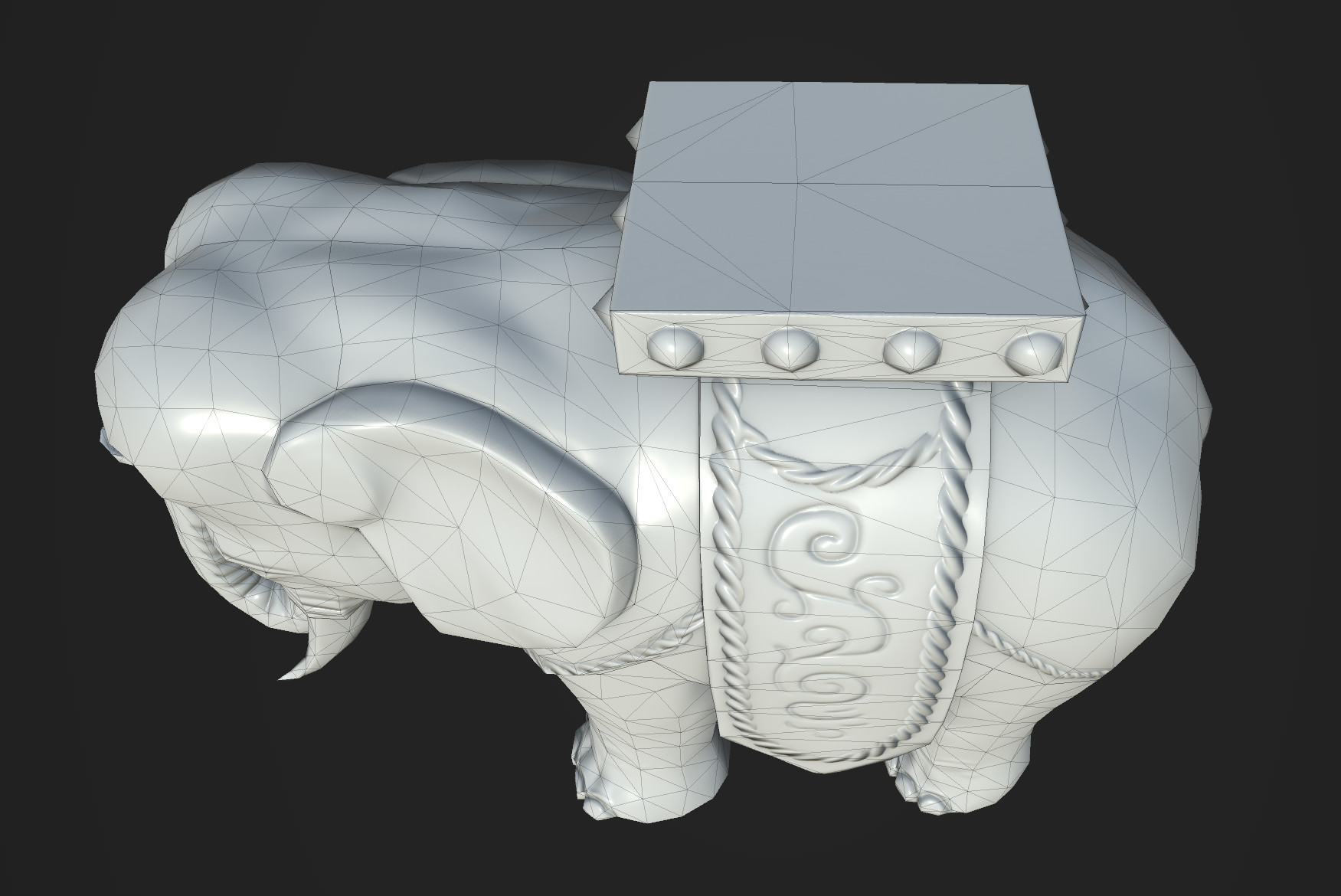 ArtStation - India Elephant | Game Assets