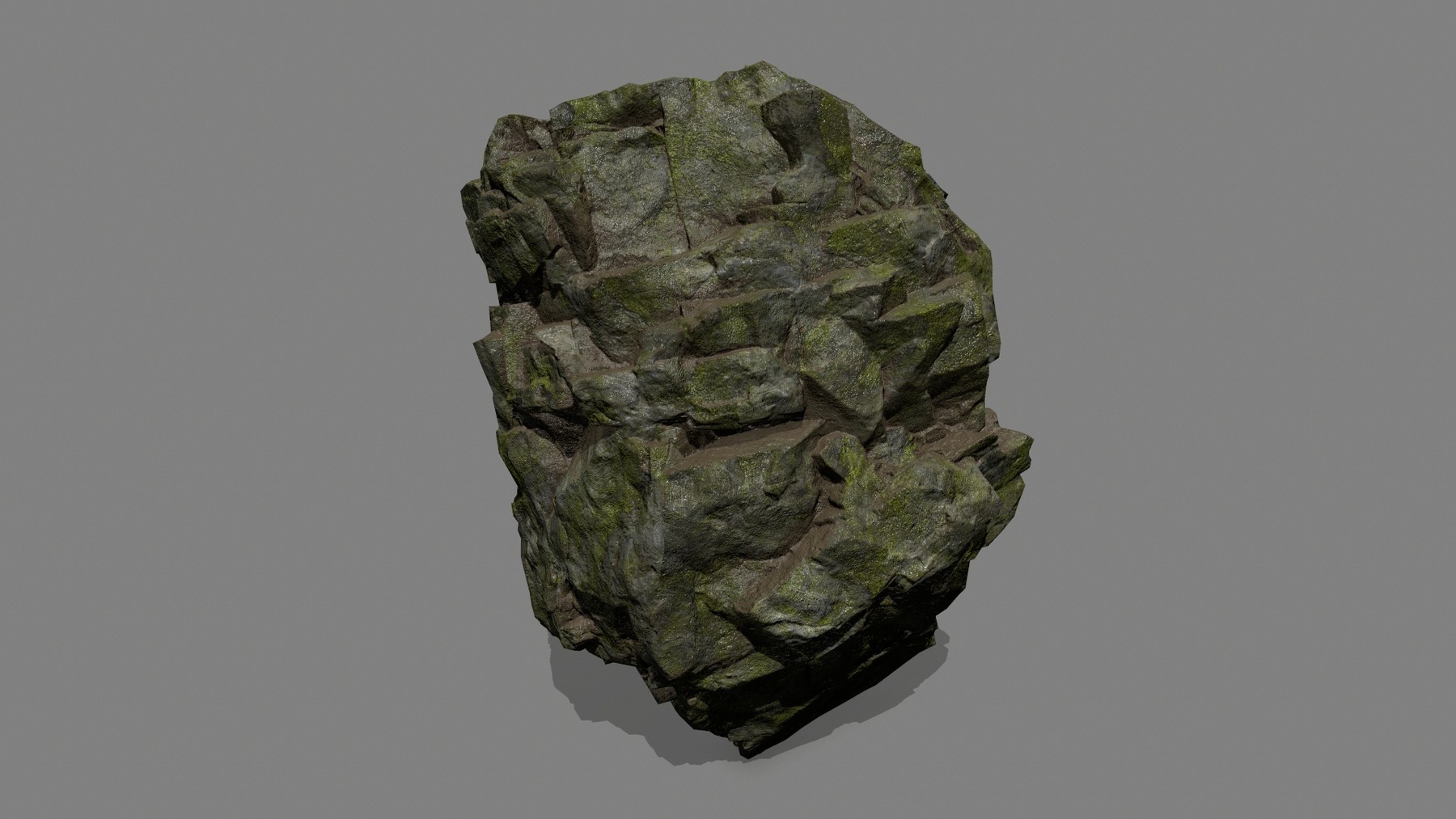 ArtStation - mossy rocks | Game Assets