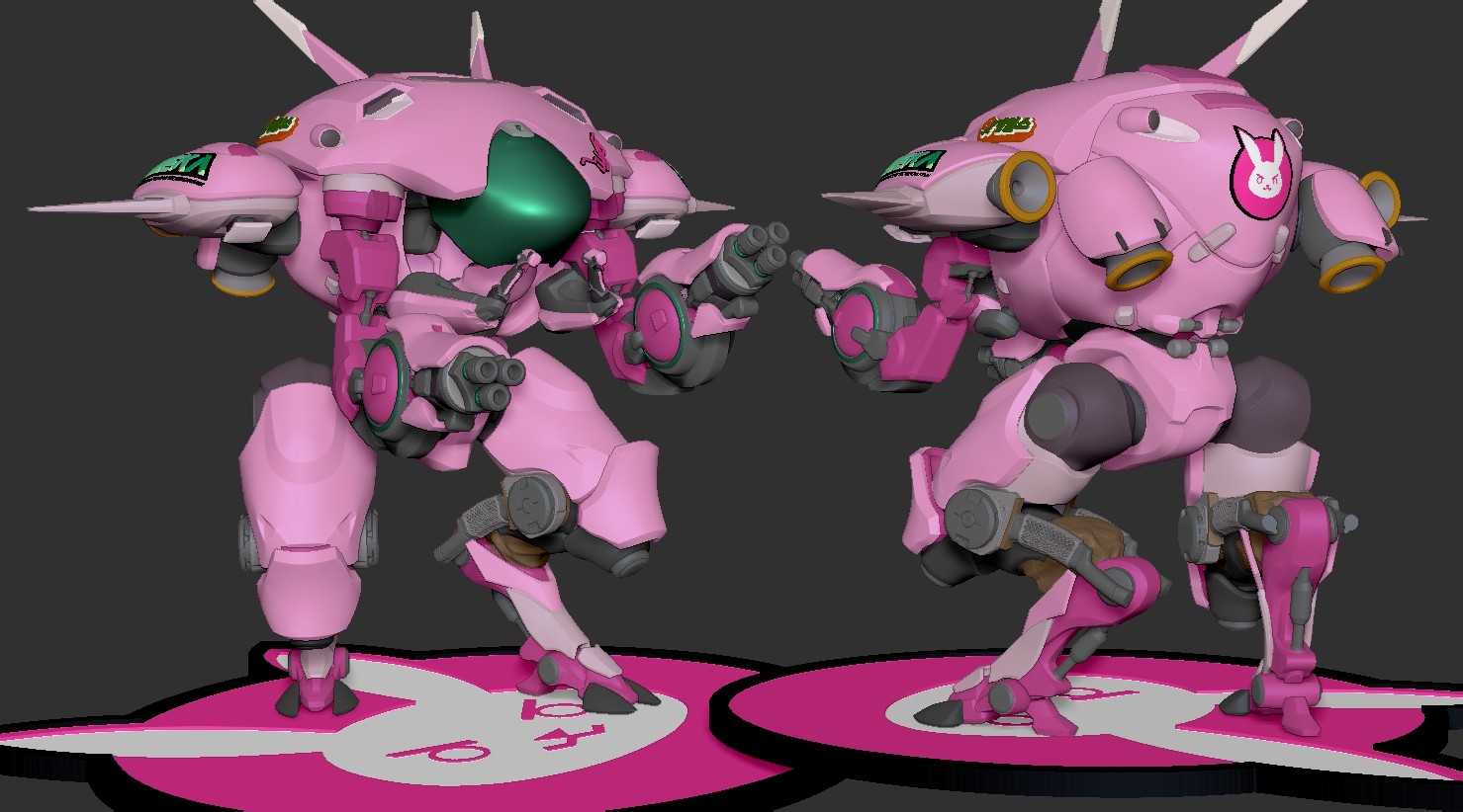ArtStation - Meka Dva Overwatch