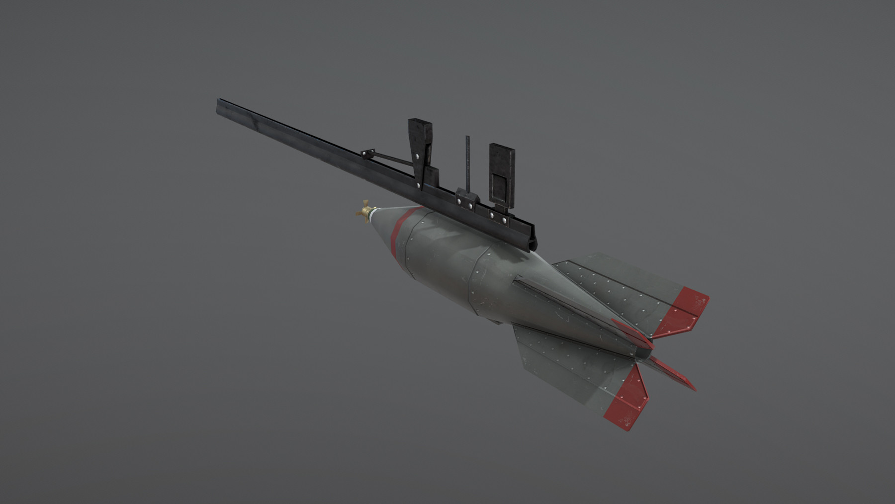 ArtStation - JP Rocket Type3 №1 Mk28 | Game Assets