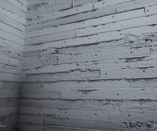 ArtStation - Concrete wall | SBS |SBSAR + 4K Maps | Resources