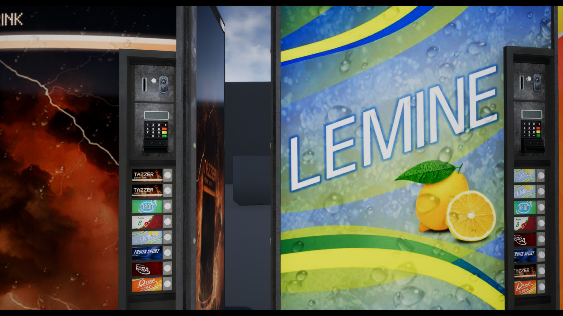 ArtStation - Soda Can + Vending Machine Pack | Game Assets