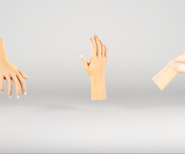 ArtStation - FREE DOWNLOAD: Female hand 37 | Resources