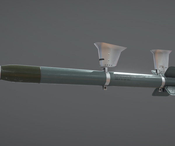 ArtStation - US Rocket HVAR | Game Assets