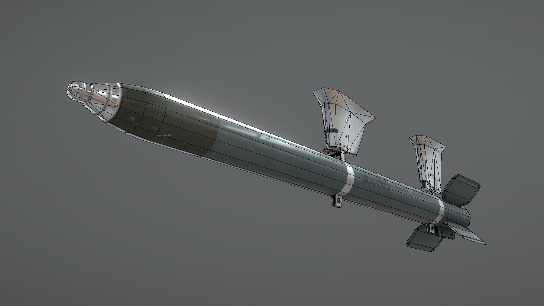 ArtStation - US Rocket HVAR | Game Assets