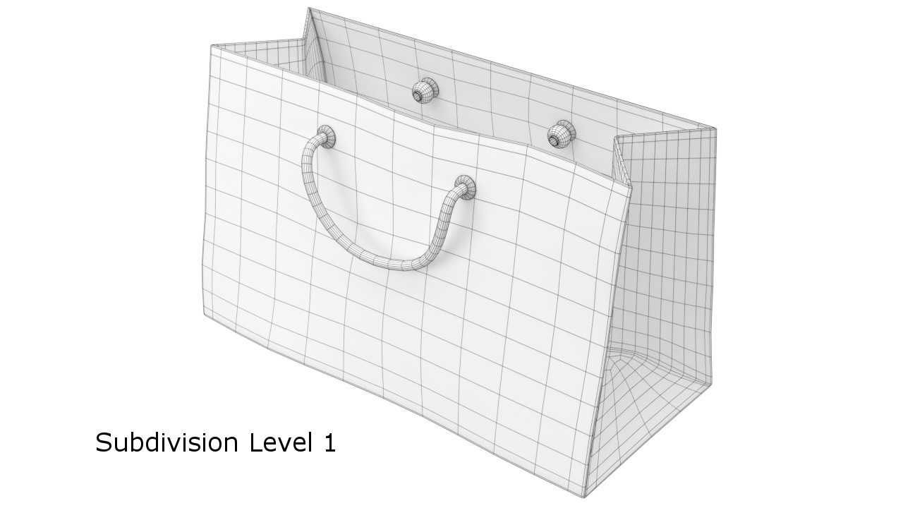 ArtStation - Paper Bag 1 | Game Assets