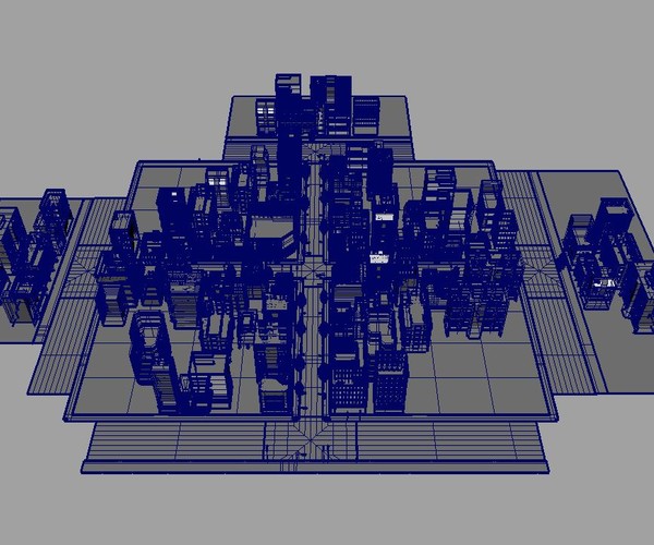 ArtStation - City Town 3D | Game Assets