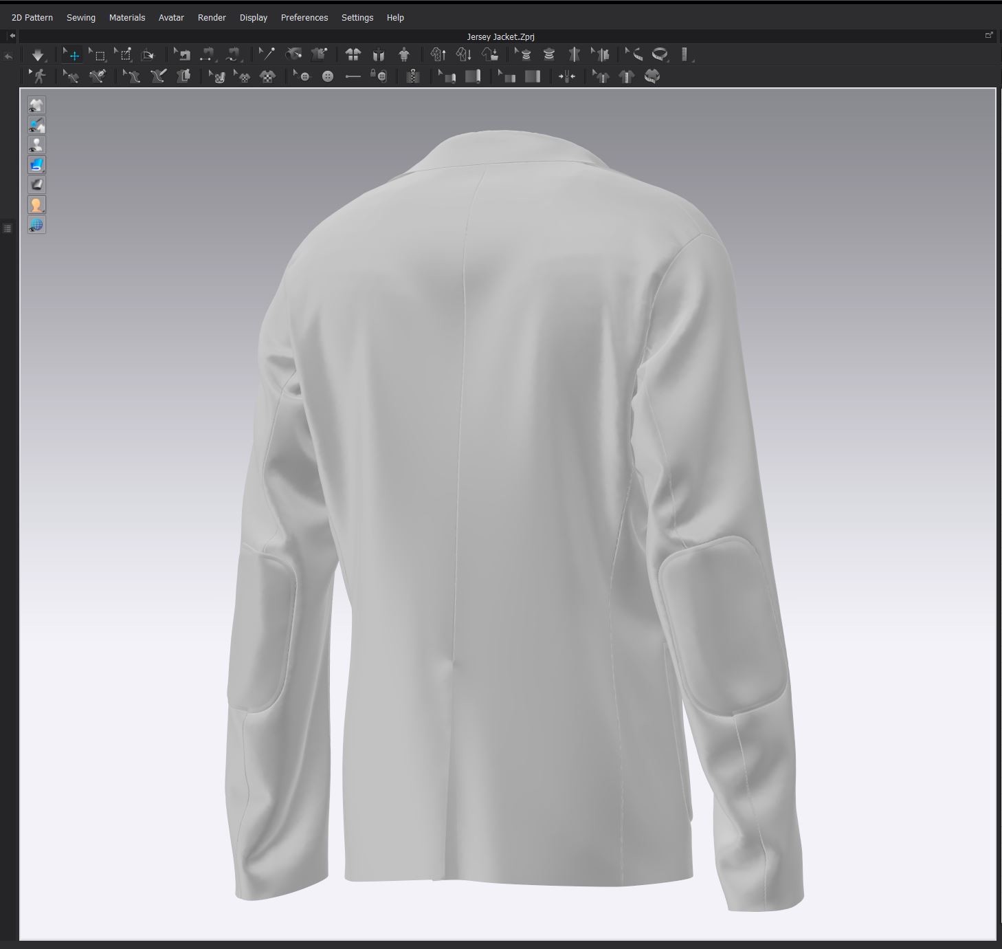 ArtStation - Jersey Jacket, Marvelous designer, Clo3d | Resources