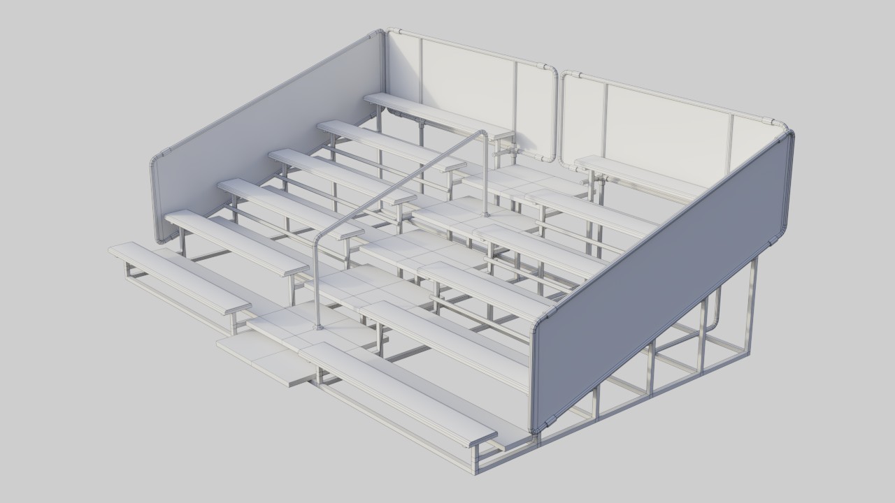 ArtStation - Bleachers 1 | Resources