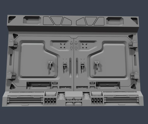 ArtStation - SCI FI Door - 4K Texture | Game Assets