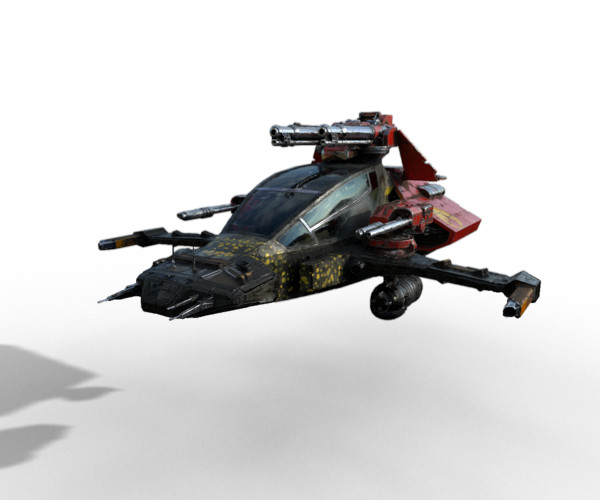 ArtStation - Spaceship Golgafrincham Ark :) | Game Assets