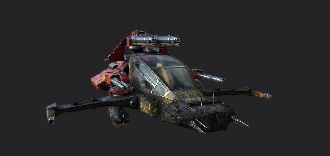 ArtStation - Spaceship Golgafrincham Ark :) | Game Assets