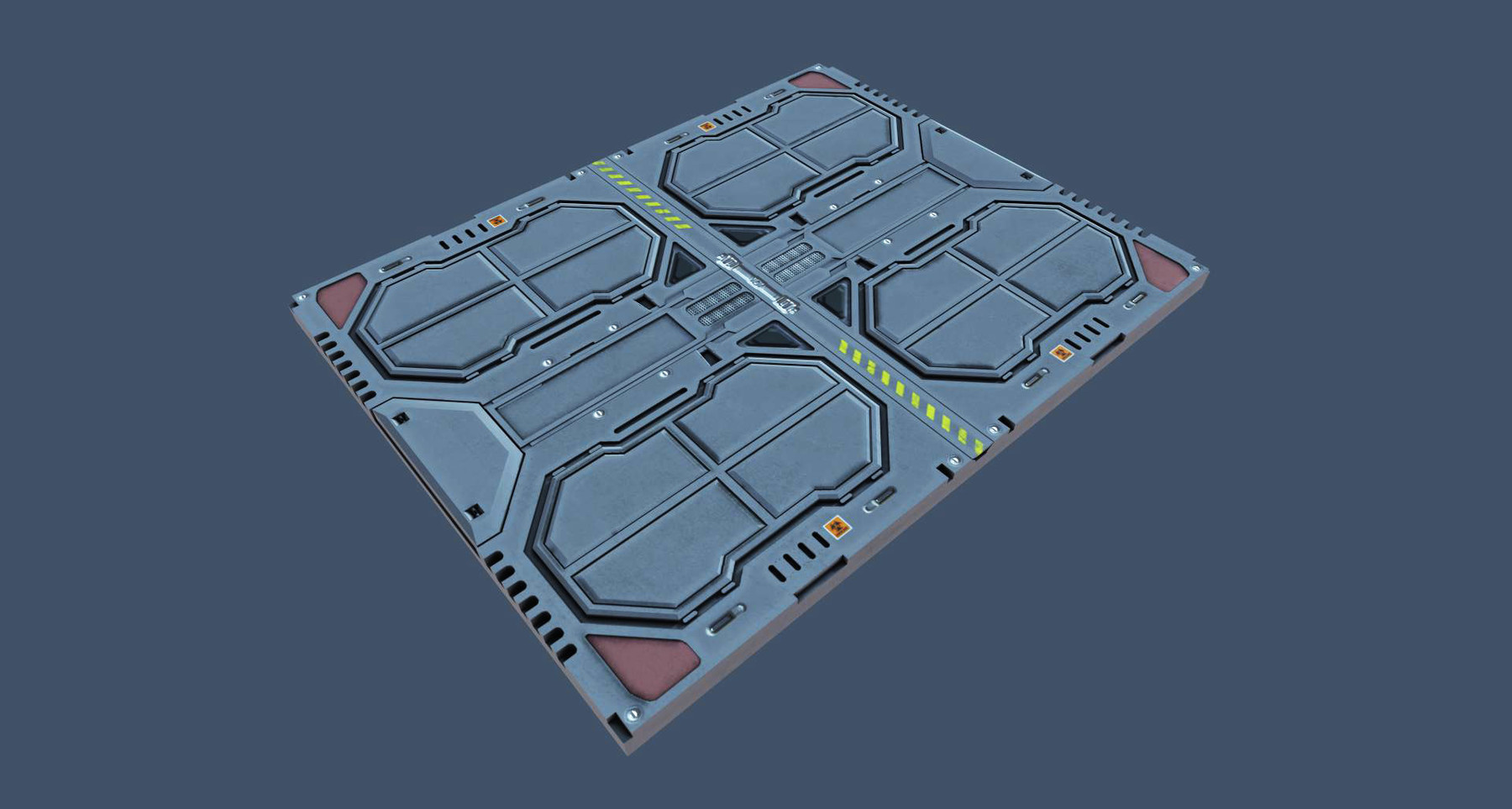 ArtStation - Sci Fi Floor Panel ( Free ) | Game Assets