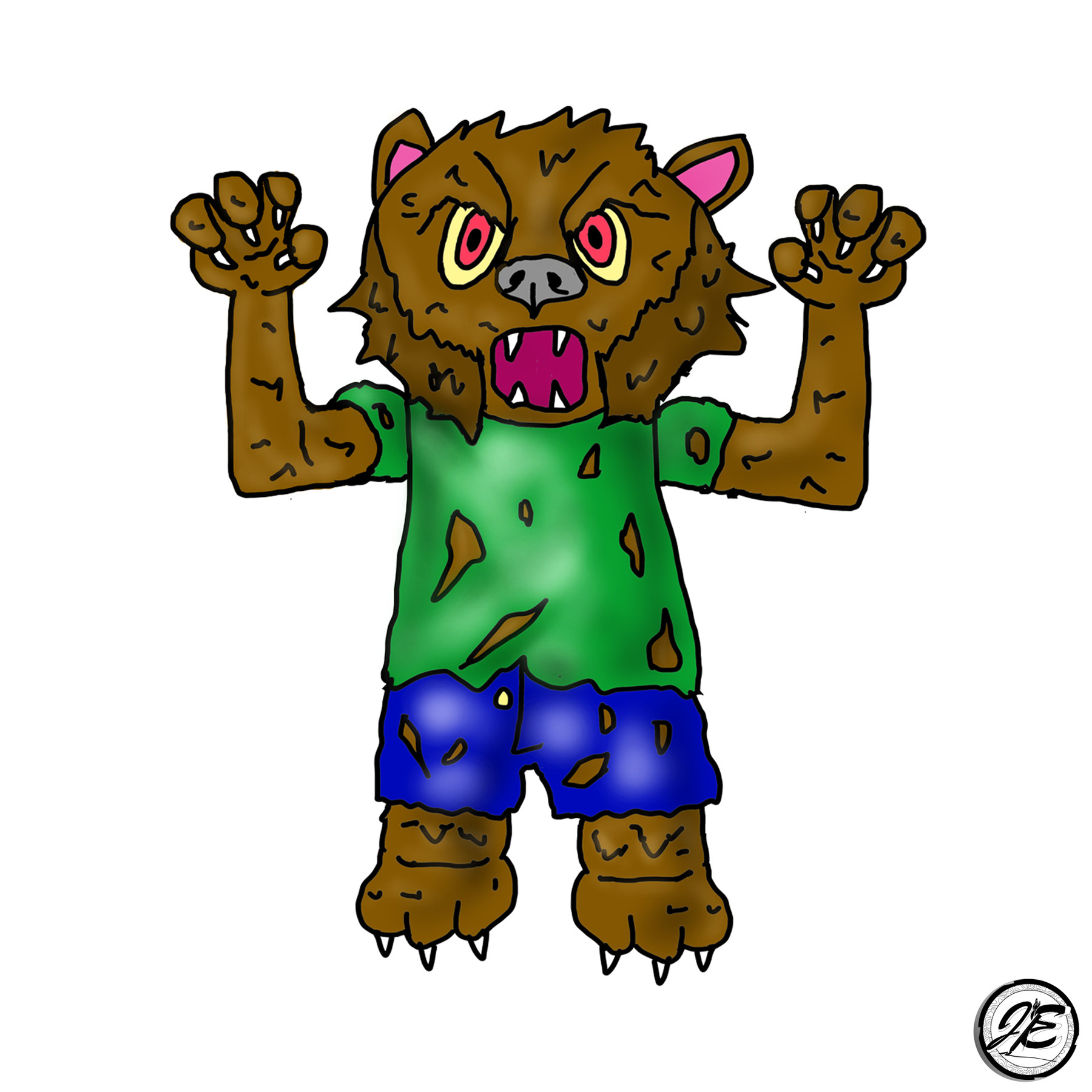 ArtStation - Wally the Werewolf | Artworks