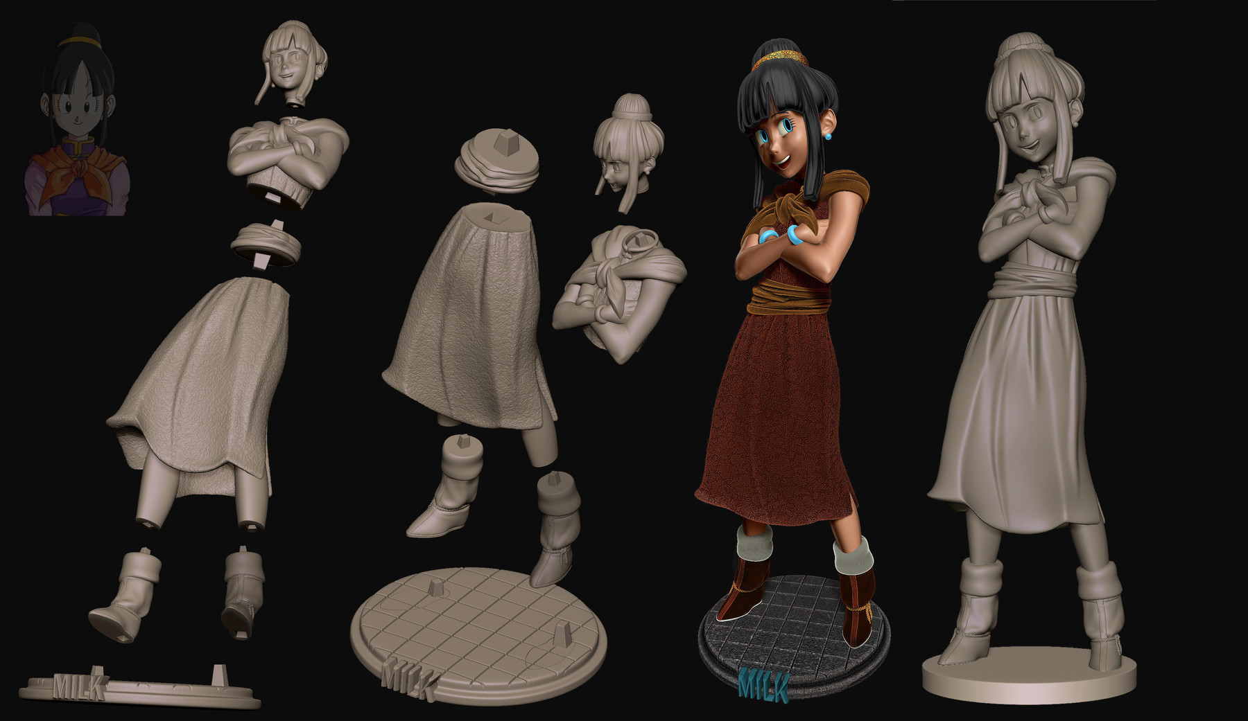 ArtStation - MILK STL | Resources