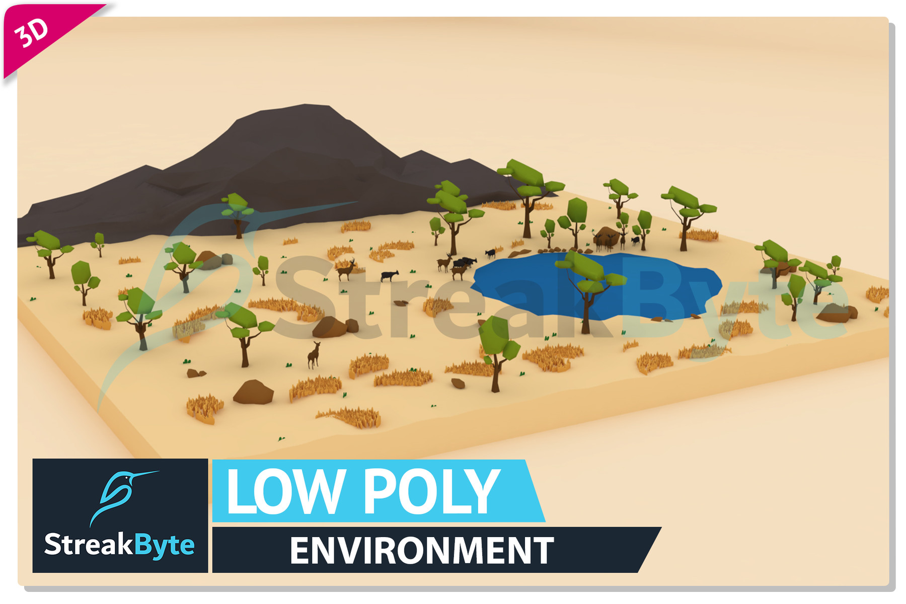 ArtStation - Low Poly Forest Environment | Resources