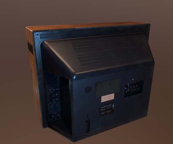 ArtStation - Old TV | Game Assets