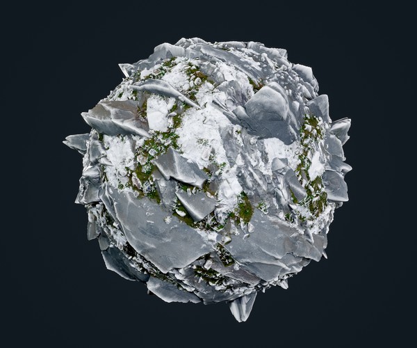ArtStation - Snow Ice Ground Seamless PBR Texture 21 | Game Assets