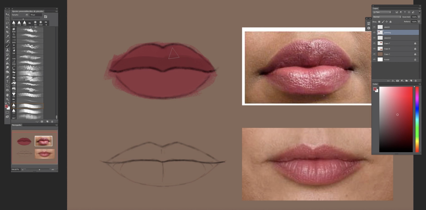 ArtStation - LIP PROCESS | Tutorials